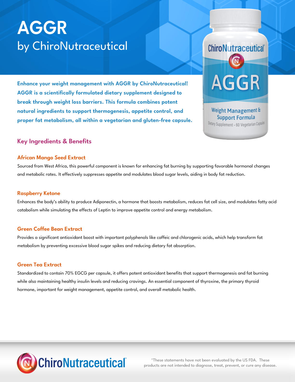 AGGR - Weight Management & Weight Maintenance – Science Based Supplements