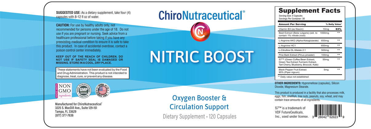 Nitric Boost - Blood Flow & Healing Support – Science Based Supplements