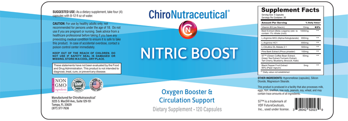 Nitric Boost - Blood Flow & Healing Support – Science Based Supplements