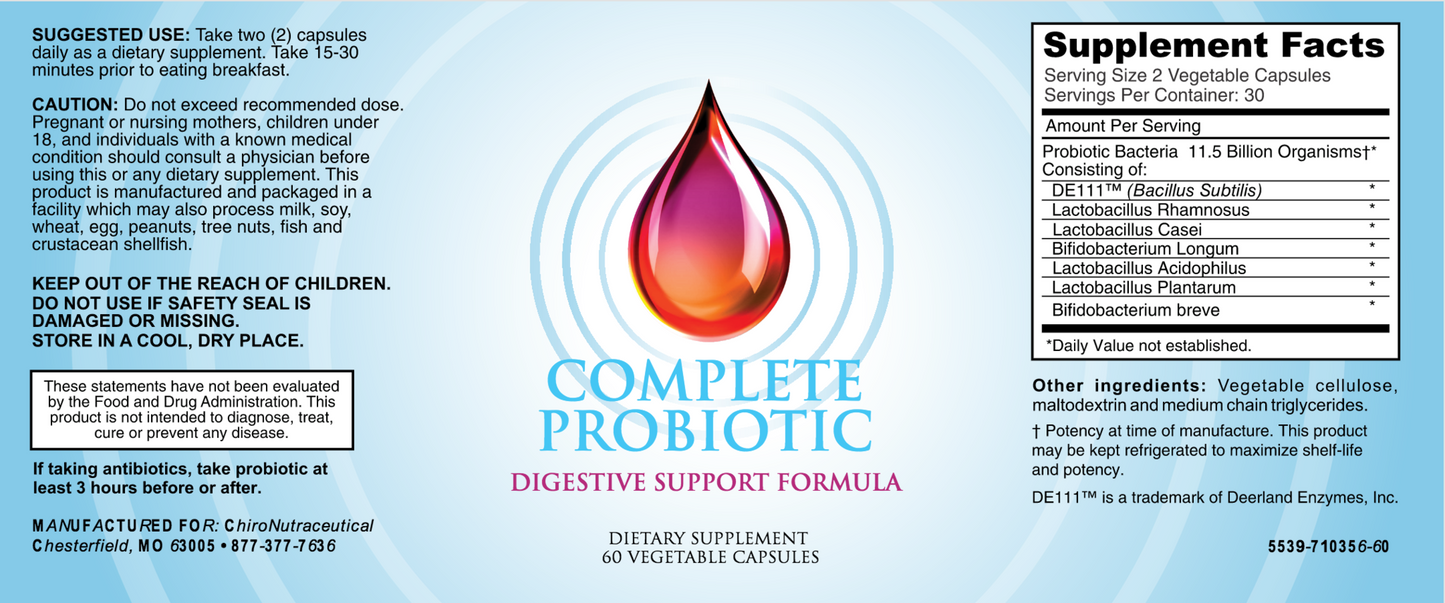 Complete Probiotic - Comprehensive 7 Strain Probiotic – Science Based Supplements