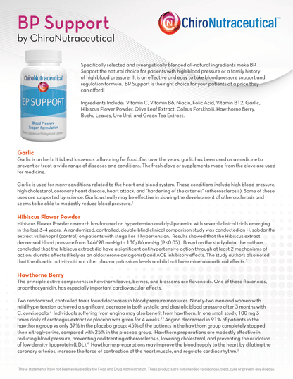 BP Support - Comprehensive Blood Pressure Support – Science Based Supplements